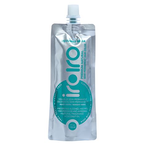 Iroiro 113 Forest Green Natural Vegan Cruelty Free Semi Permanent Hair