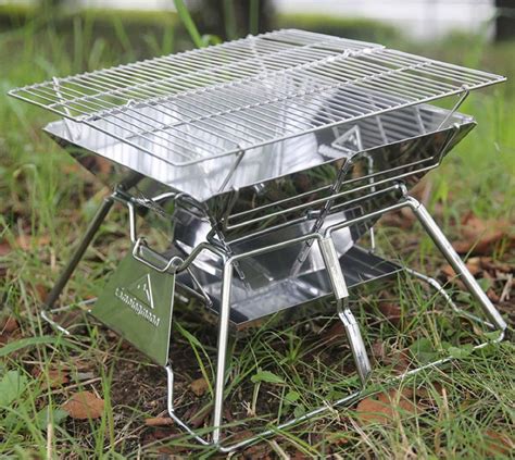 楽天市場CAMPING MOON折り畳みバーベキューコンロ焚火台焚き火高さ2段調整MT 2FULL SET25人用