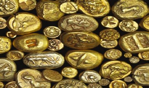دينار مملكة ليديا أقدم عملة معدنية في التاريخ مركز جمال بن حويرب للدراسات