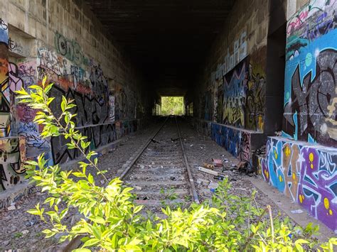 Tunnel Rails Train Free Photo On Pixabay Pixabay