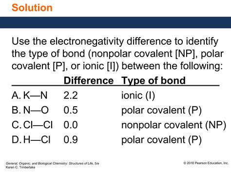 Ch Electronegativity And Bond Polarity Gob Structures Th Ed Pptx