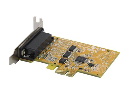 SUNIX 2 Port RS 232 1 Port Parallel PCI Express Low Profile Multi I O