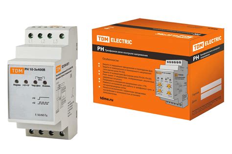 Top Electro რელე ძაბვის კონტროლი