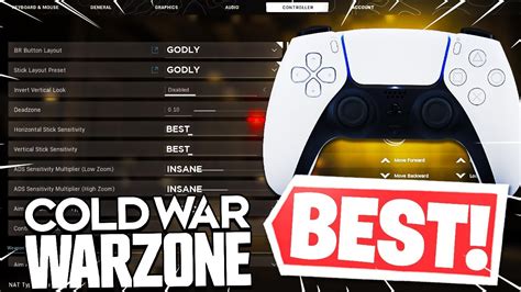 MY *NEW* PRO SETTINGS in COLD WAR WARZONE! (SEASON 6 SETTINGS WARZONE!) - Graphics/Sensitivity ...