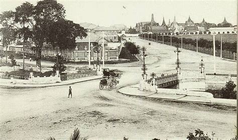 วันนี้ในอดีต ถนนราชดำเนิน 15 สิงหาคม พ ศ 2442 พระบาทสมเด็จพระ