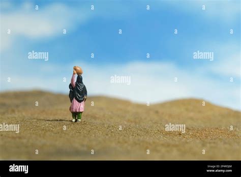 Miniature People Toy Figure Photography Drought Issue And Problem