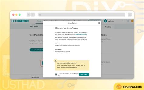 Arduino Iot Cloud Using Esp Esp For Absolute Beginners Diy Usthad