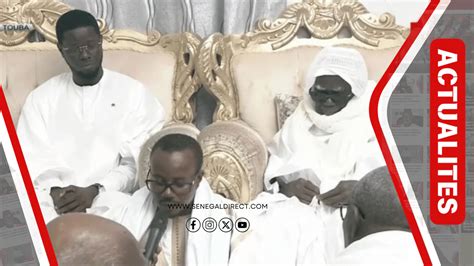 Magal De Touba Serigne Bass Abdou Khadre Le Khalife A Développé