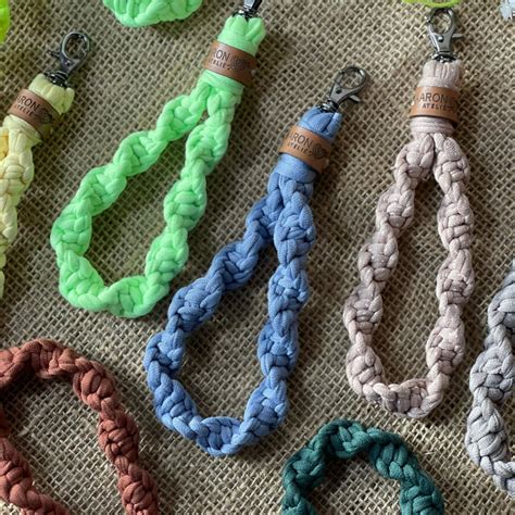 Chaveiro De Macrame Loja Andressa Elo7 Produtos Especiais