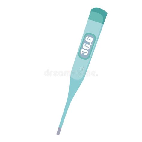 Printthe Image Shows A Digital Thermometer With A Display Showing A Temperature Of 36 6 Degrees