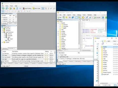 Metaeditor Mt Terminal Navigator Relations Youtube