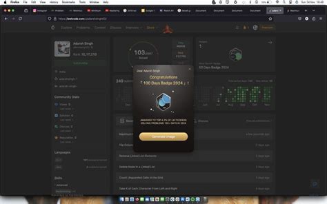 Adarsh Singh On Linkedin 100daysofcode Codingjourney Problemsolving Leetcode Growthmindset