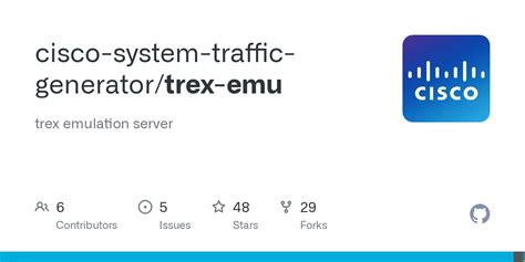 Github Cisco System Traffic Generatortrex Emu Trex Emulation Server