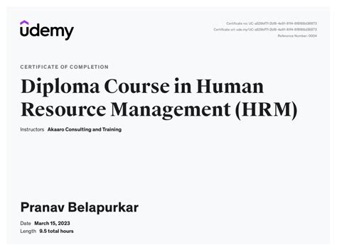 Pranav Belapurkar On Linkedin Udemy Course Completion Certificate