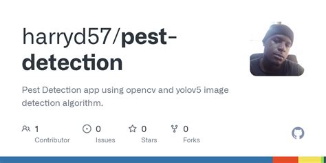 Github Harryd57 Pest Detection Pest Detection App Using Opencv And Yolov5 Image Detection