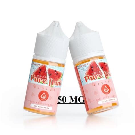 Saltnic Tokyo Pure Fruit Salt Iced Watermelon แตงโมเย็น Usa แท้