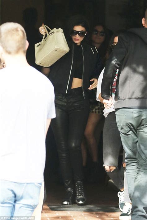 Kylie Jenner Flashes Huge Diamond Ring While Lunching With Friend In La