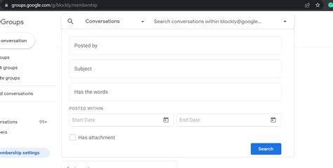 Enhancement In Groups Search Dropdown Issue Google Blockly