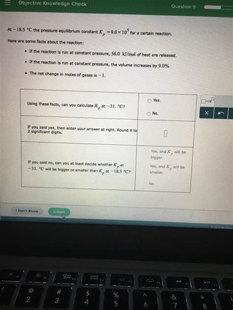 Solved Objective Knowledge Check Question 9 Atー185 °c The