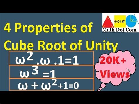 definition of cube root of unity fedinit