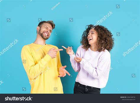 Pointing At Each Other