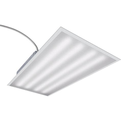 Metalux Led Prismatic Panel Ceiling Light Fixture Hemlock Hardware