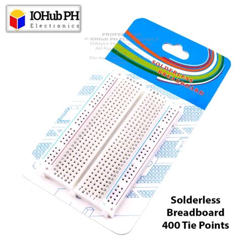 Solderless Breadboard 400 Points Bread Board For Electronic Prototyping