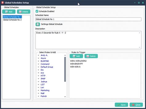 How To Global Schedules Within Limagitox File Mover