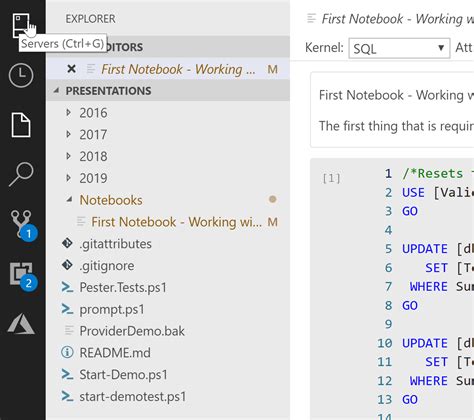 Whats A SQL Notebook In Azure Data Studio