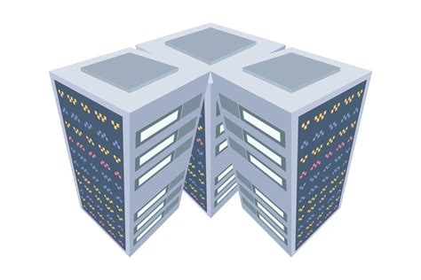 Data Center Building Vector Art Icons And Graphics For Free Download