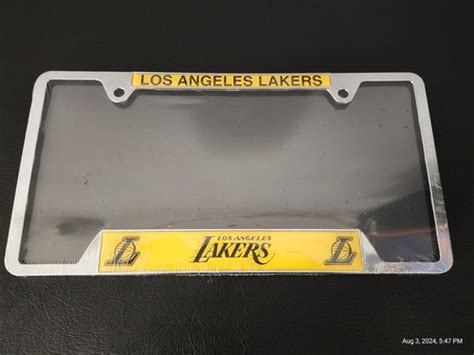 Los Angeles Lakers License Plate Frame New Sealed Ebay
