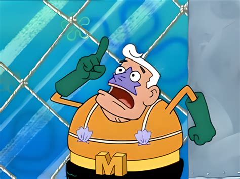 Mermaid Man（a Character From The American Animated Series Spongebob