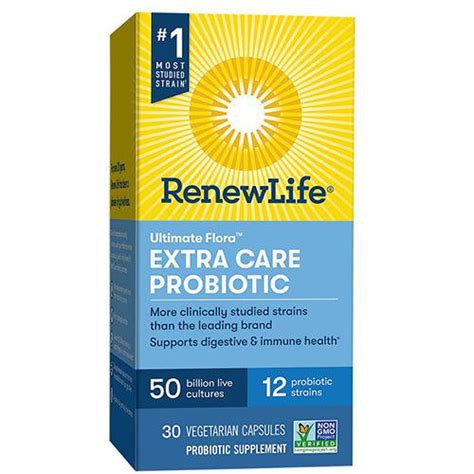 Renew Life Ultimate Flora Probiotic Extra Care 50 Billion 12 Strains 3