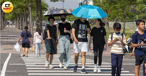 水氣減今高溫炎熱 午後防局部短暫雷陣雨 生活 Ctwant
