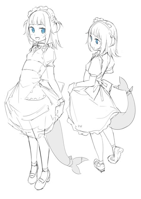 Gawr Gura Hololive And More Drawn By Saiste Danbooru