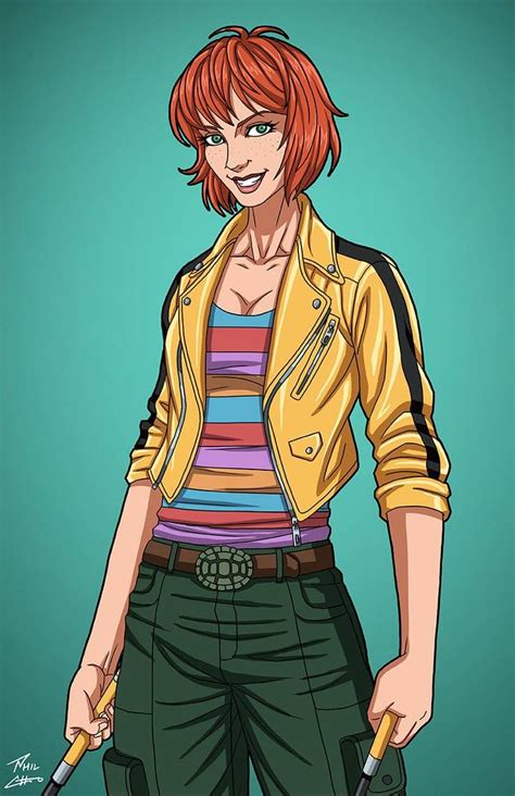 April Oneil Earth 27 Commission By Phil Cho On Deviantart April O