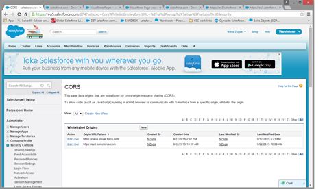 Jquery Ajax Request Responses With 401 Unauthorized Salesforce Stack