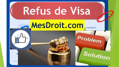 Mes Droits Comment Contester Et Faire Un Recours De Refus Visa Votre