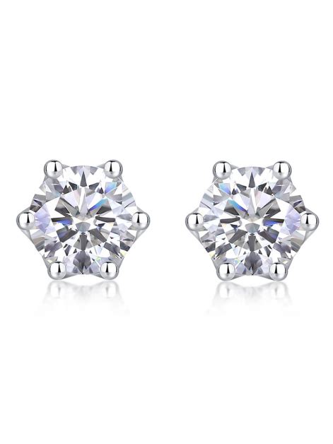 Moissanite Earrings Stud Earrings Hoop Earringsdrop Earrings