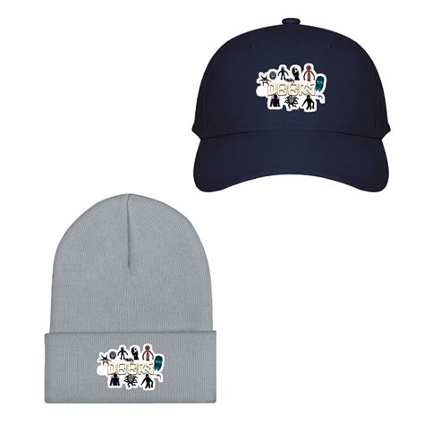 Roblox Doors Baseball Cap Beanie Hat Characters Series Logo Sticker