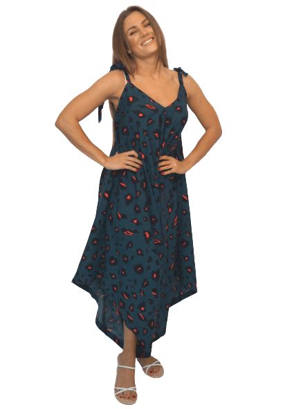 The Harem Jumpsuit Forest Leopard Neon Star