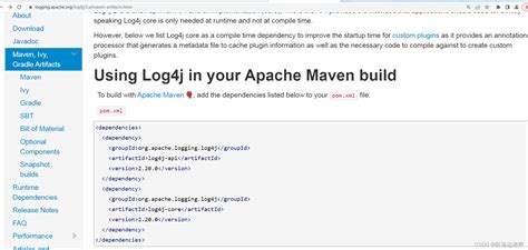 用maven安装log4j 2 maven log4j2 csdn博客