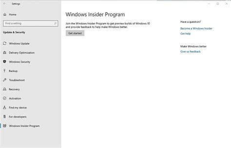 Insider Program Windows 10 Forums