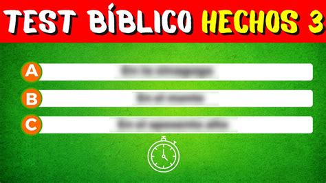 10 PREGUNTAS DEL LIBRO DE HECHOS CAPÍTULO 3 TEST BÍBLICO