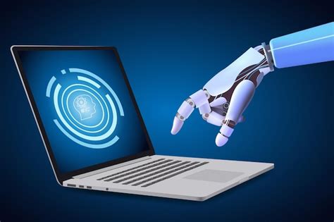 Premium Vector Artificial Intelligence Research Robot Development For