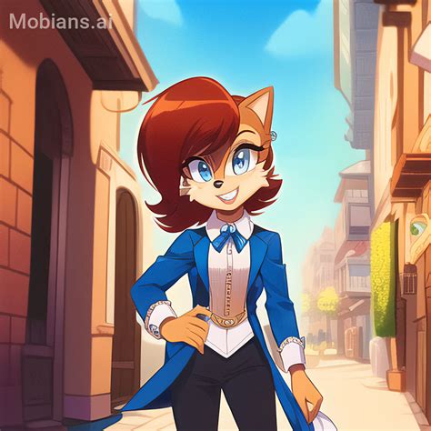 Sally Acorn In Town By Wolfdruid92 On Deviantart