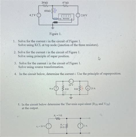 Solved Figure Solve For The Current I In The Circuit Chegg