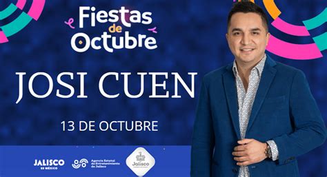 Josi Cuen estará en las Fiestas de Octubre en Guadalajara ClaudiaPeralta