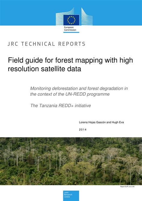 Pdf Field Guide For Forest Mapping With High Resolution Satellite Data Monitoring