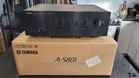 Yamaha A-S801 integrated Amplifier (Black) Photo #3072948 - US Audio Mart